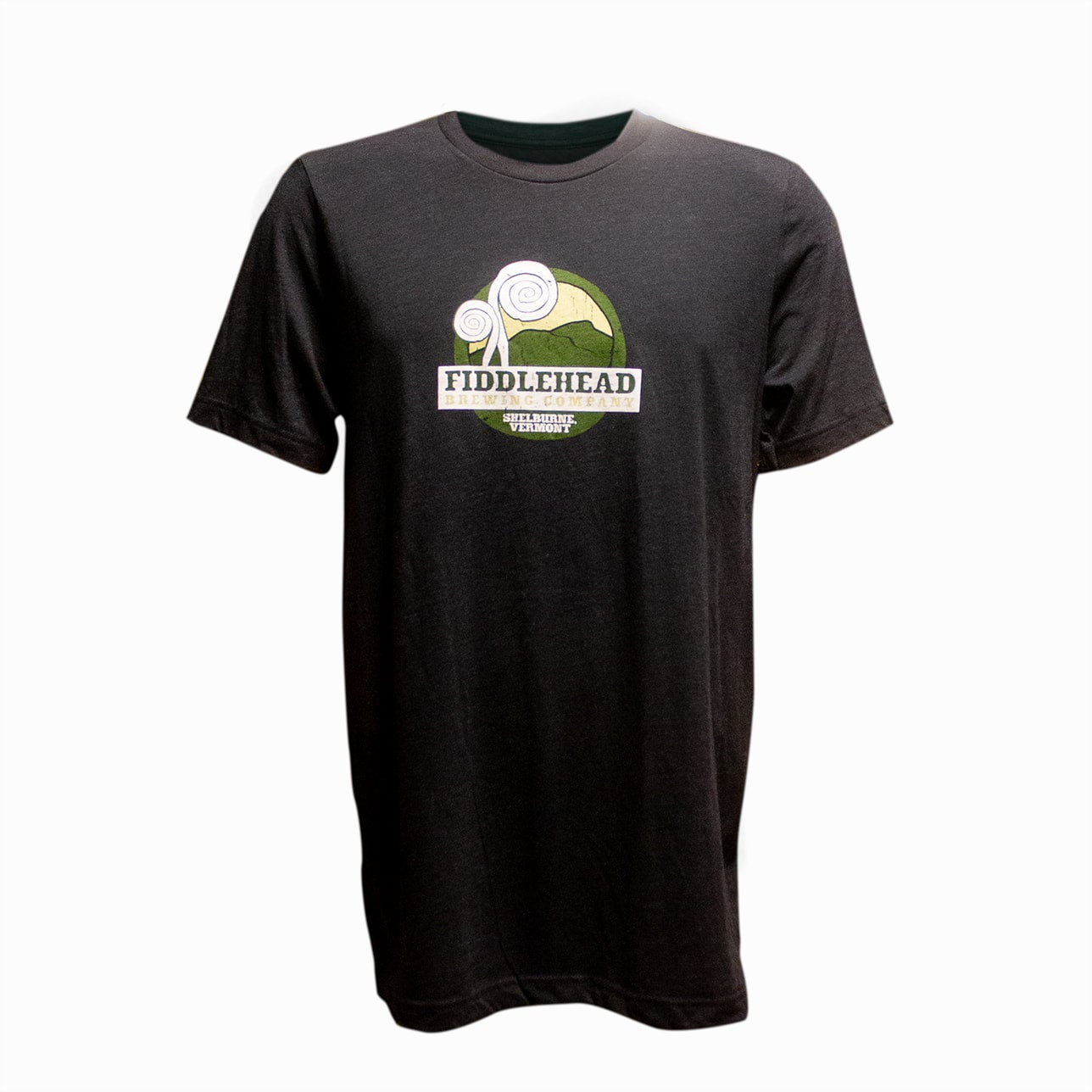 Full Logo T-Shirt Black | Fiddlehead Brewing Company